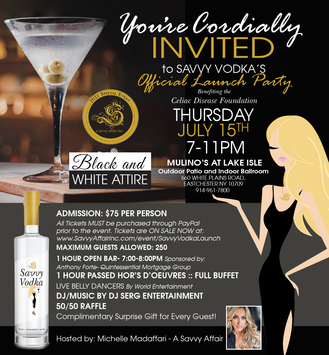 Savvy Vodka’s Official Launch Party – A Savvy Affair, Inc.